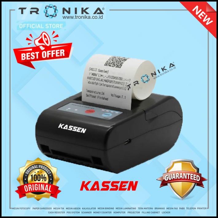 Jual Mobile Printer Bluetooth Kassen Mt200 Garansi Resmi Support Moka Pos | Shopee Indonesia