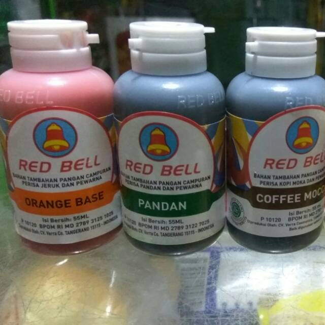 Jual Pasta Redbell Pandan/ Red Velvet / Durian 55 ml | Shopee Indonesia