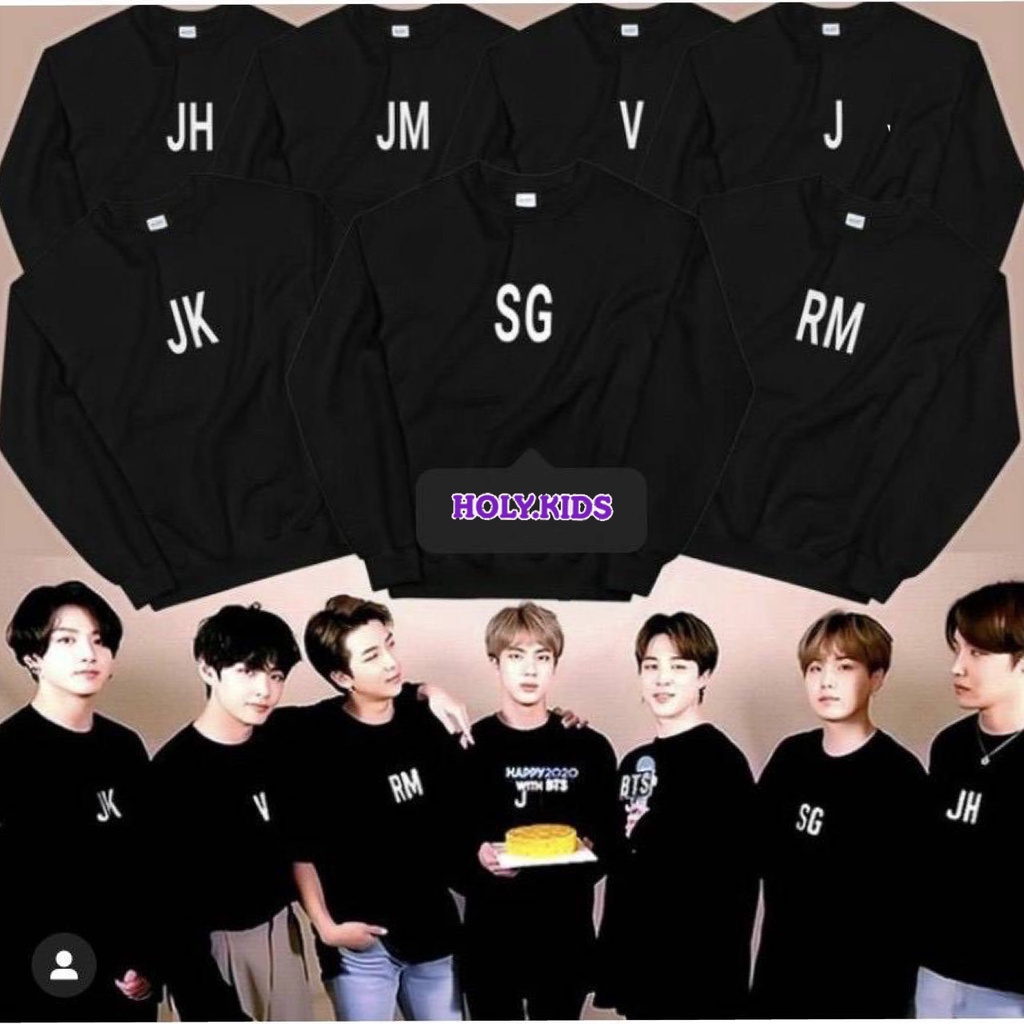 Jual BAJU KAOS INISIAL NAMA BTS / BTS INITIAL MEMBER TSHIRT / J-HOPE ... Jual BAJU KAOS INISIAL NAMA BTS / BTS INITIAL MEMBER TSHIRT / J-HOPE ...