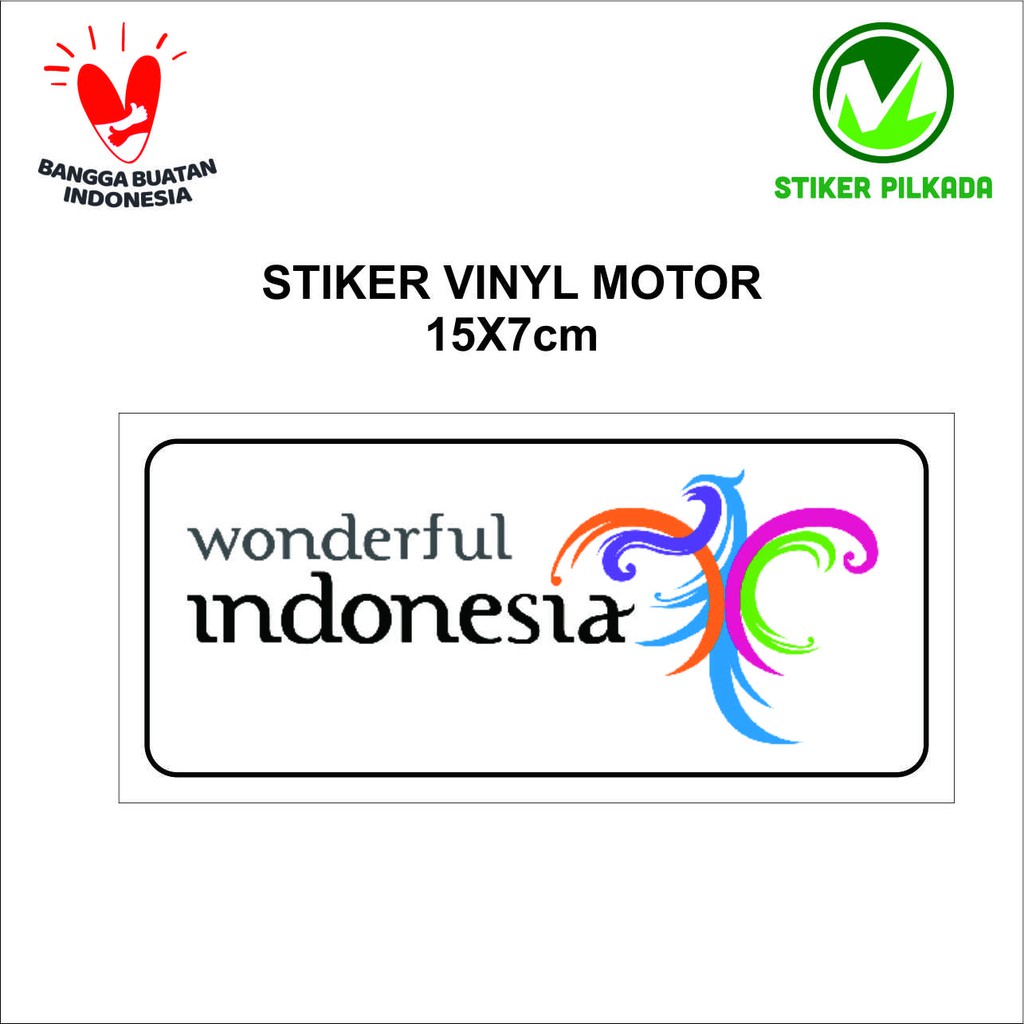 Jual STIKER VINYL PESONA INDONESIA | Shopee Indonesia
