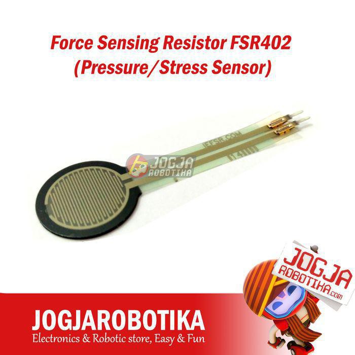 Jual Force Sensing Resistor FSR402 Pressure Stress Sensor | Shopee ...