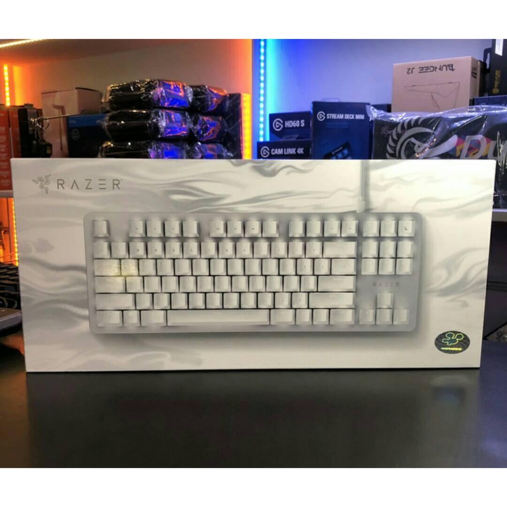 Jual Razer Blackwidow TE Lite Mercury Mechanical Keyboard | Shopee ...
