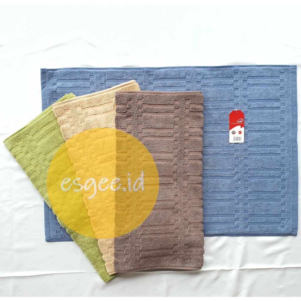 Jual Keset Handuk Merah Putih Polos Embos Jumbo by Terry Palmer 45x65 ...