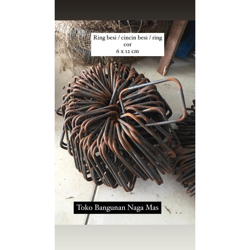 Jual Ring besi / cincin besi untuk cor buat besi tiang per pcs | Shopee ...