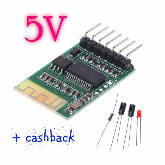 Jual Bluetooth Audio Module Mono/Stereo Bluetooth Receiver module 5V ...