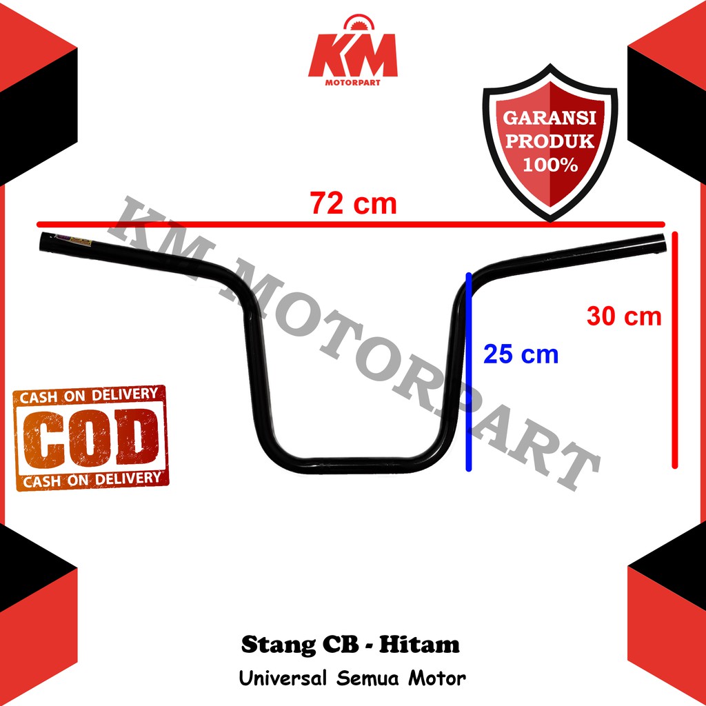 Jual Stang CB Tinggi 30 cm Stir Setang Variasi Modif Racing Universal ...