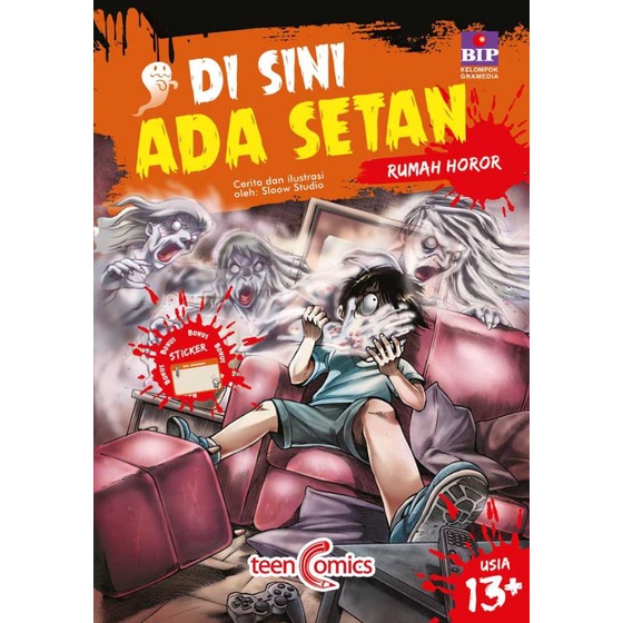 Jual BUKU CERITA HORROR DI SINI ADA SETAN RUMAH HOROR | Shopee Indonesia