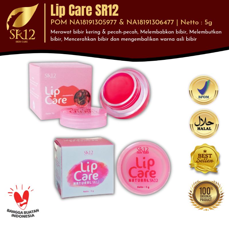Jual SPECIAL!! LIP CARE SR12 / LIP GLOSS / LIP BALM / PELEMBAB PENCERAH DAN PENUTRISI BIBIR ...