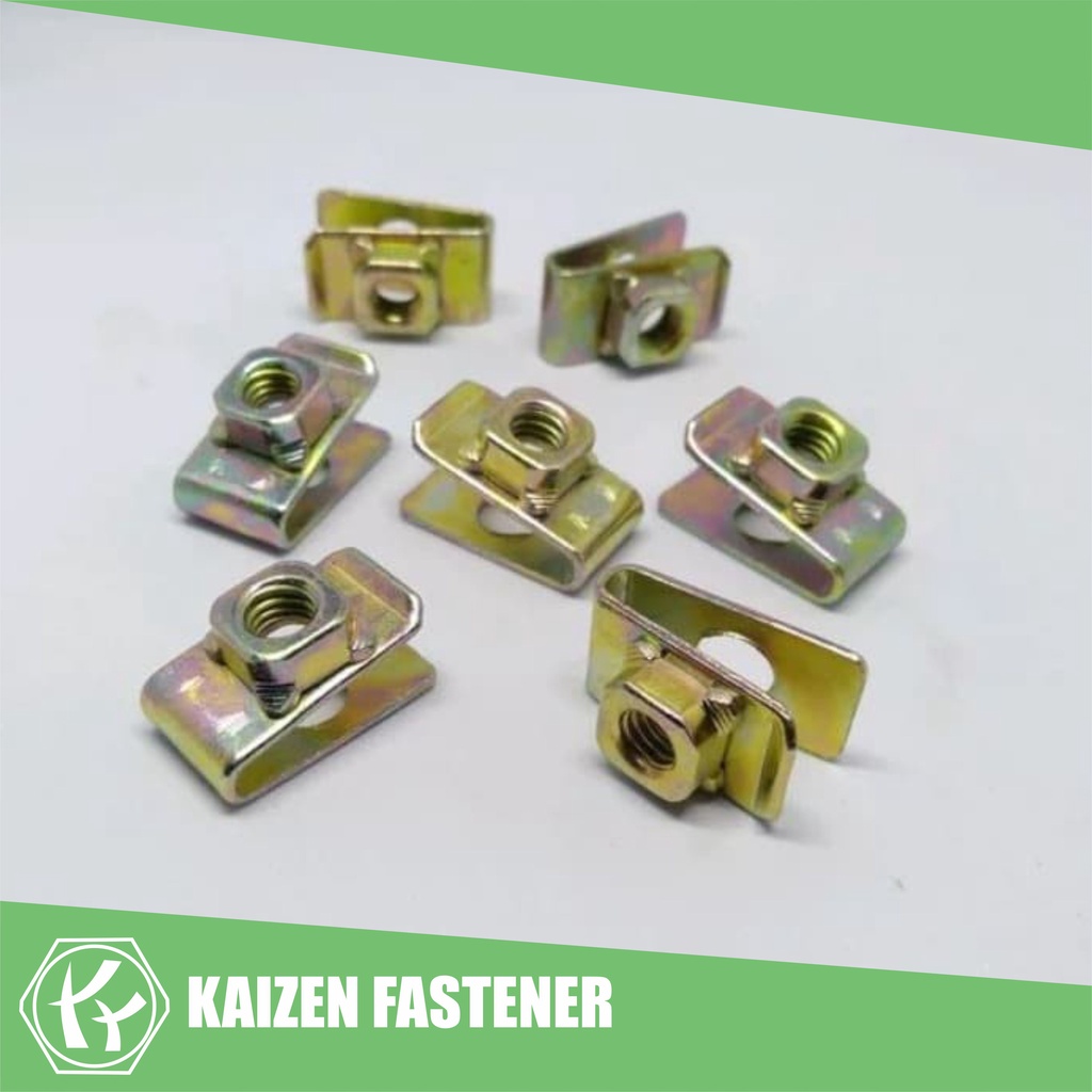 Jual Klip only Mur M6 (Baut 10) Jepit | Shopee Indonesia