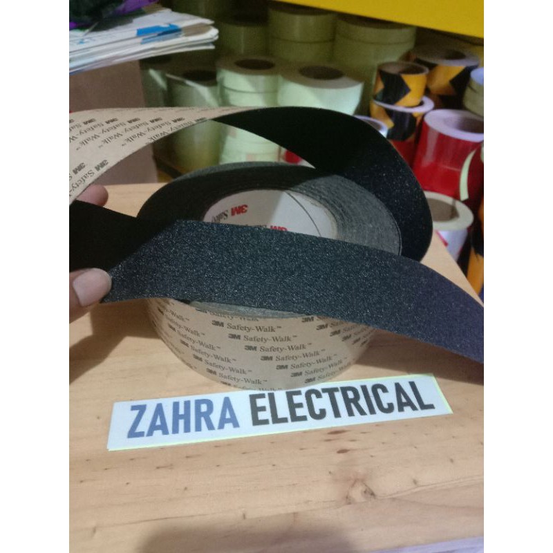 Jual Anti Slip Tangga / Safety Walk Tape 3M / Series 610 Black 5 Cm X ...