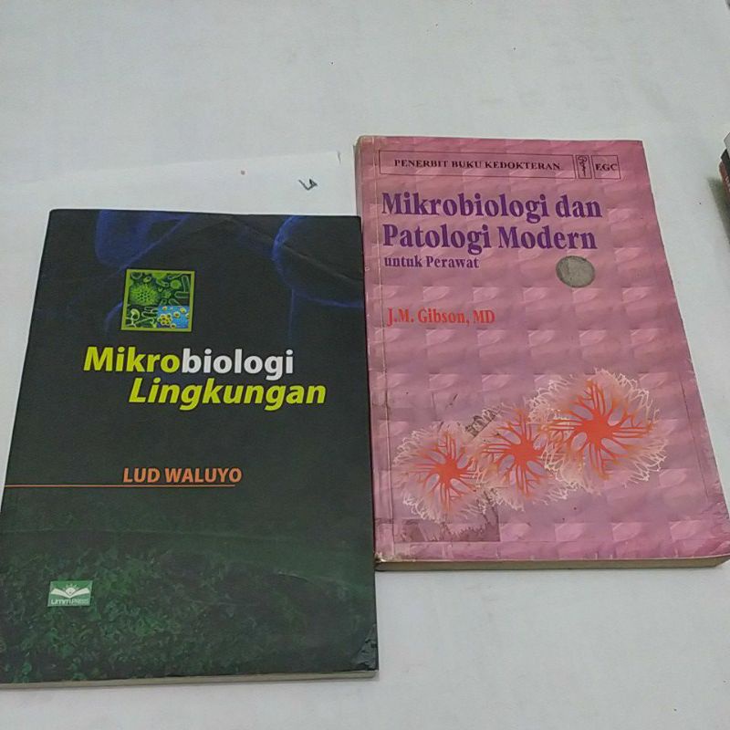 Jual HARGA 1AN MIKROBIOLOGI PATOLOGI MODERN dan MIKROBIOLOGI LINGKUNGAN ...