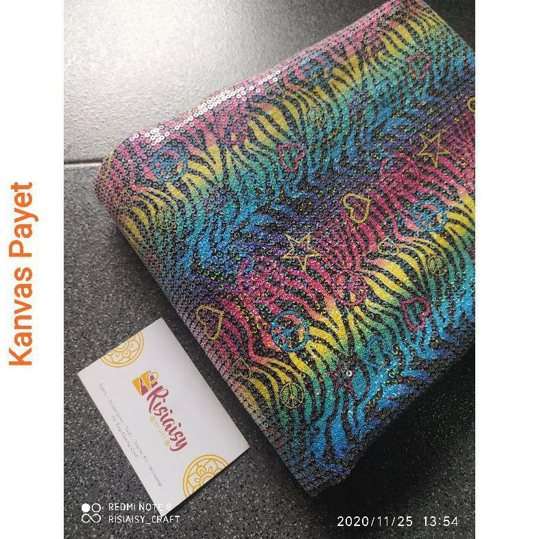 Jual Kanvas Motif Bahan Craft Tas Sepatu ( Size 50Cm*145Cm/150Cm ...