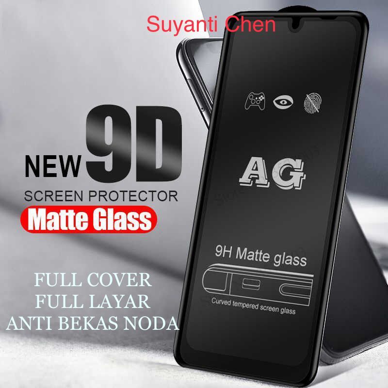 Jual Tempered Glass Matte Anti Minyak Anti Gores Kaca tg 9D AG Anti Oil ...