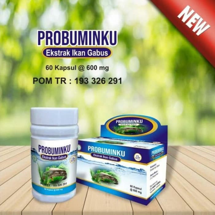 Jual probuminku kapsul ekstrak ikan gabus | Shopee Indonesia