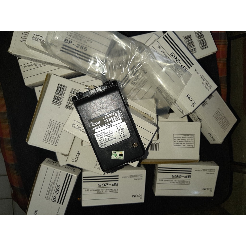 Jual Baterai Ht Icom V80 Battery Icom V80 Lithium Jenis Bp265 Termurah ...