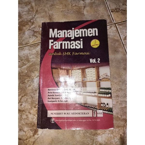 Jual buku manajemen farmasi | Shopee Indonesia