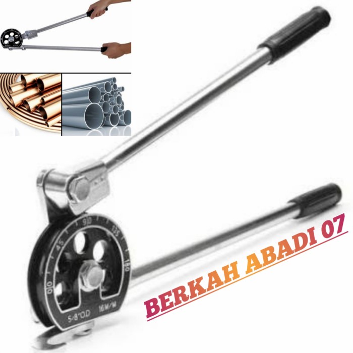 Jual Alat tekuk pipa besi manual/pipe bender 1/2"(12, 7mm) tekuk pipa ...