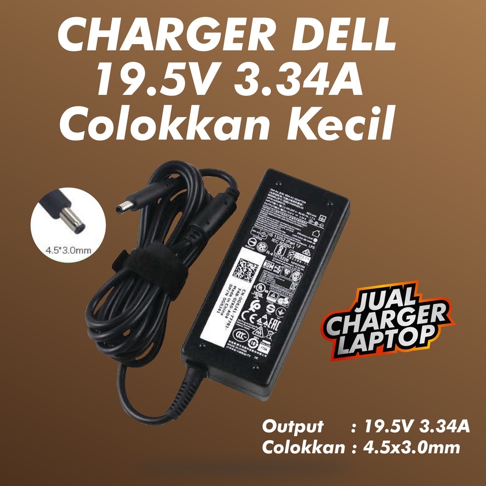 Jual Adaptor Charger Dell Latitude 3420 15-3000 3550 3560 HA65NS5-00 ...