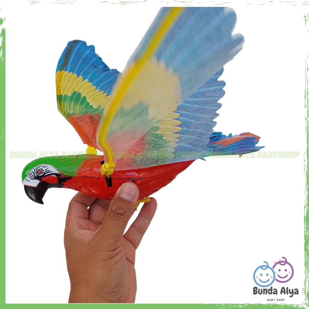Jual Mainan Anak Burung Nuri Gantung Terbang - Mainan Burung Warna ...