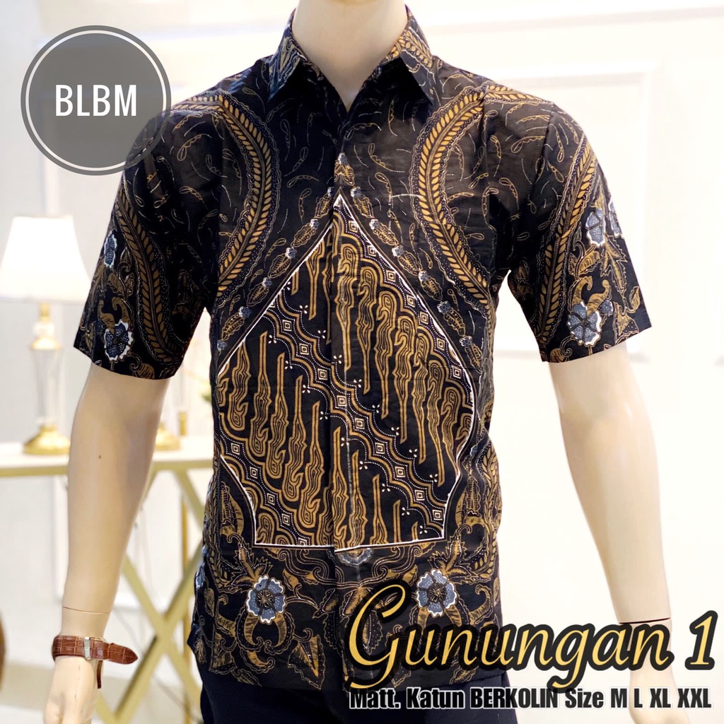 Jual Batik Gunungan 1 by Batik Lanang | Shopee Indonesia