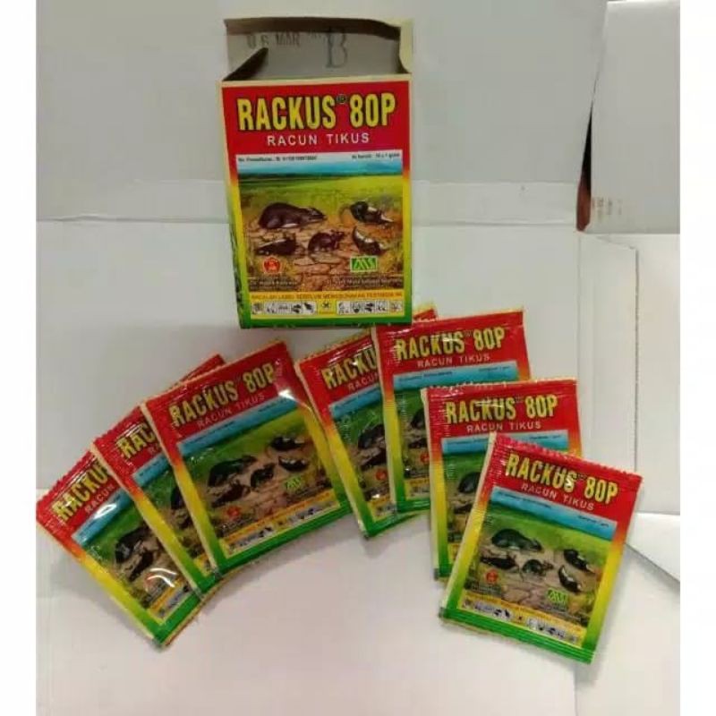 Jual RACUN TIKUS 80P RACKUS 10 SACHET (PACK) | Shopee Indonesia