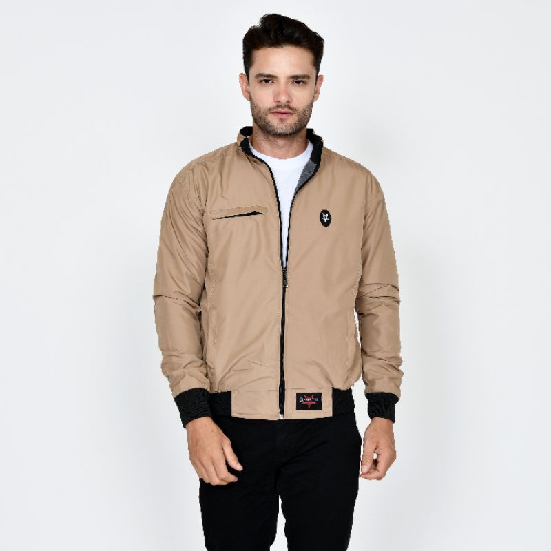 Jual REBEL ID ORIGINAL Jaket Pria Kasual Simple Parasut Taslan ...