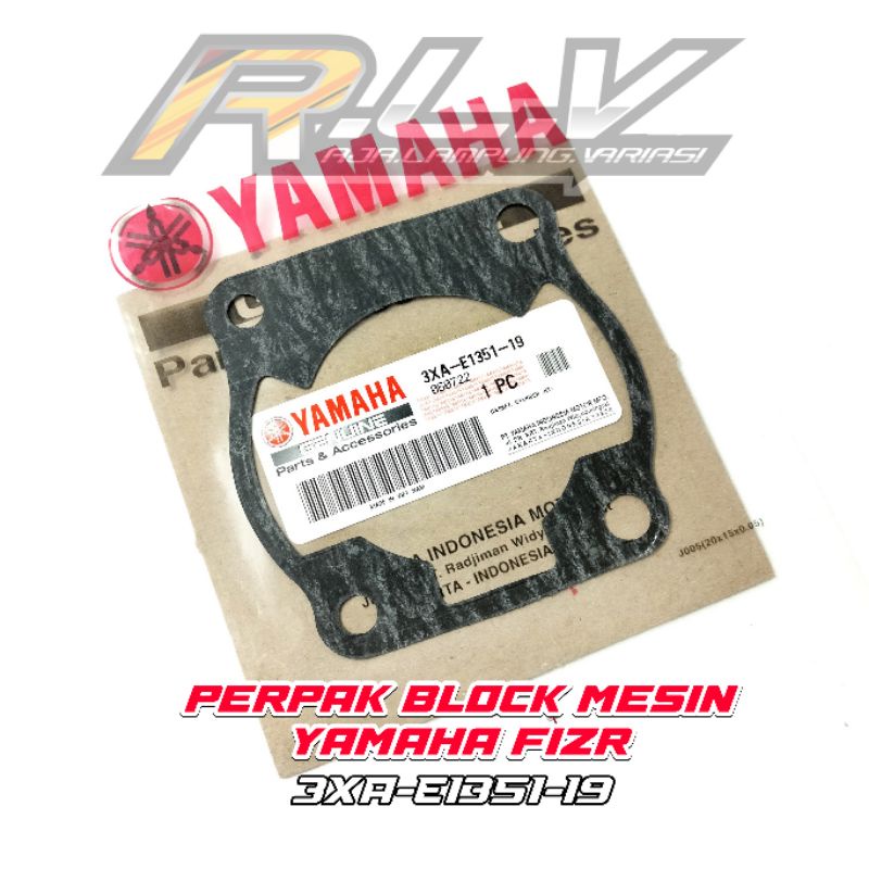 Jual PERPAK BLOK YAMAHA F1ZR 3XA-E1351-19 | PAKING GASKET BLOCK FIZR FIZ R | Shopee Indonesia