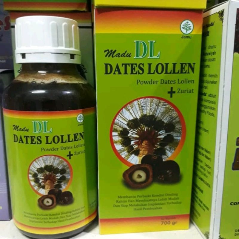 Jual Madu DL Dates Lollen Serbuk Pucuk Kurma Zuriyat 700 Gram | Shopee ...