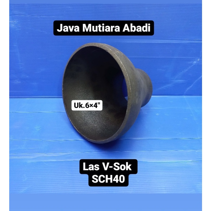 Jual Reducer size 6x4 inch SCH 40/Vlok Sock/Las Reducer Las Besi ...