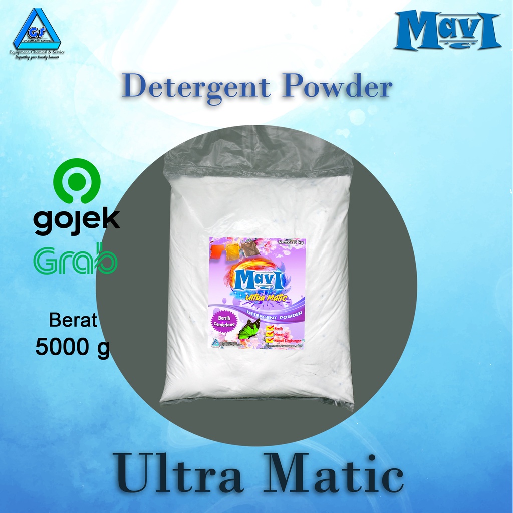 Jual Deterjen Powder Ultra Matic 5Kg | Shopee Indonesia