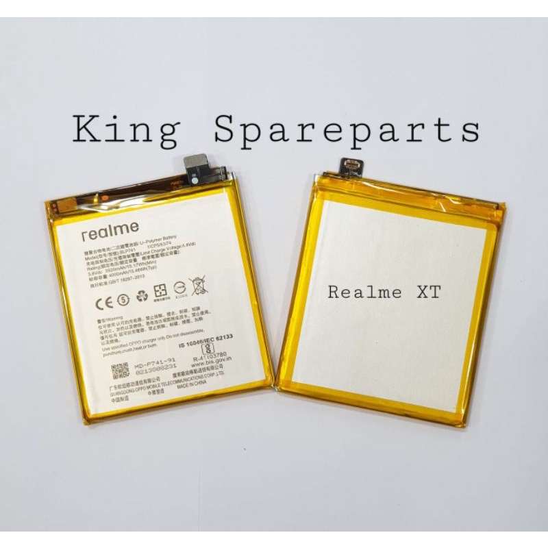 Jual BATERAI BATRE BATTERY BATERE REALME XT BLP741 ORIGINAL | Shopee ...