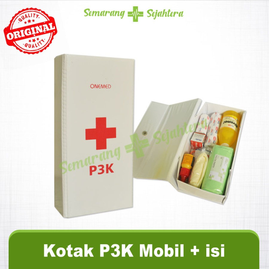Jual Kotak P3K Mobil Lengkap dengan isi - Tempat Obat dan P3K - Kotak ...