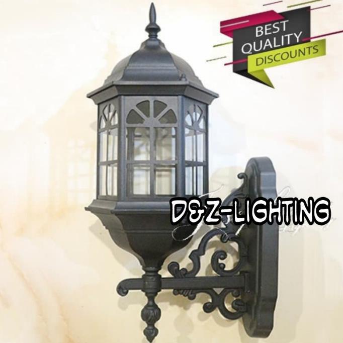 Jual Lampu Dinding Outdoor-Lampu Dinding Klasik 5001 D/S - Gold ...