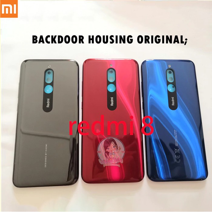 Jual Backdoor Xiaomi Redmi 8 Original Housing Glass Casing Battery ...