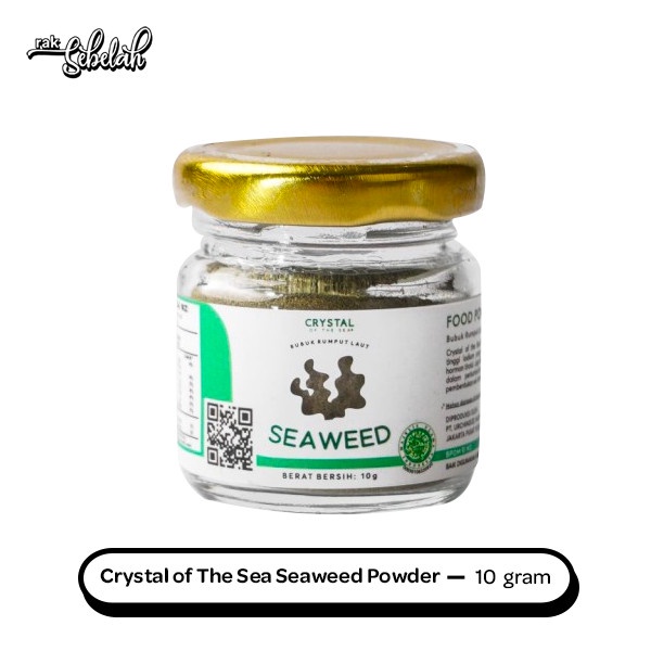 Jual Crystal of The Sea Seaweed Powder 10gr - Bubuk Rumput Laut Food ...