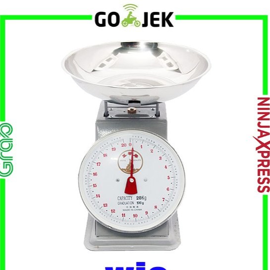 Jual Timbangan Buah Jarum Manual Cap Kambing 20Kg Cap Five Goats 20 kg | Shopee Indonesia
