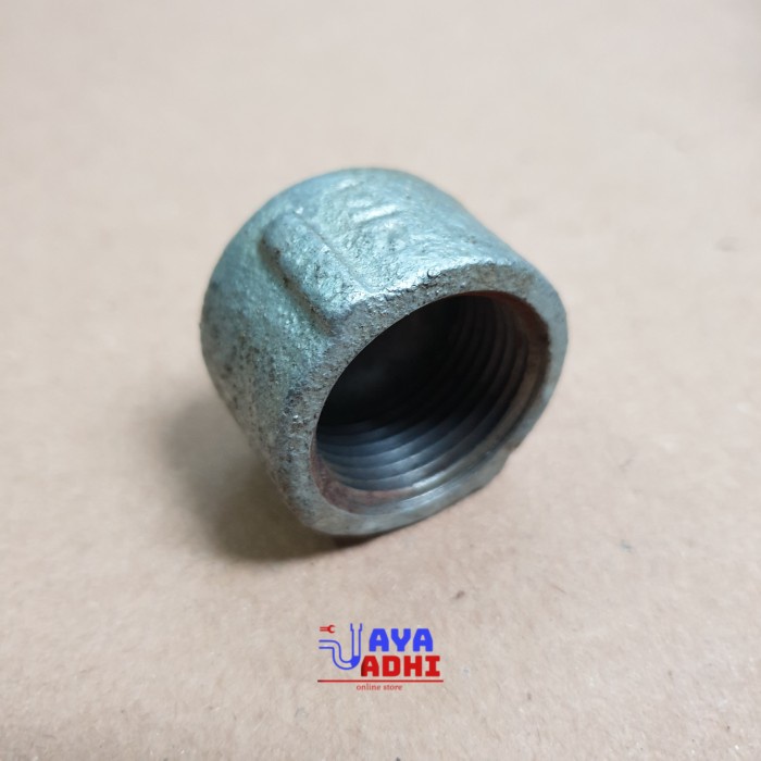 Jual GI Dop Cap Tutup Drat Dalam 1" - DN25 Galvanis Besi | Shopee Indonesia