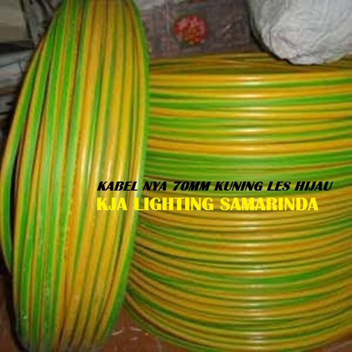 Jual Kabel Grounding Eterna NYA 70mm / NYA 70 mm / NYA 1x70mm kuning ...