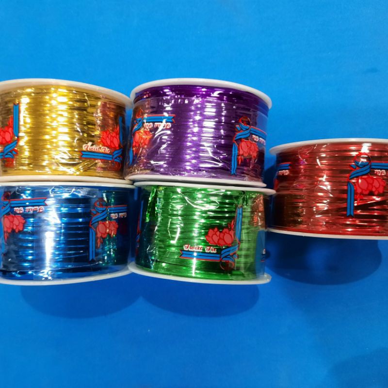Jual Twist tie /pita kawat ikat/kawat roti/Tali KawatKawat metalik ...