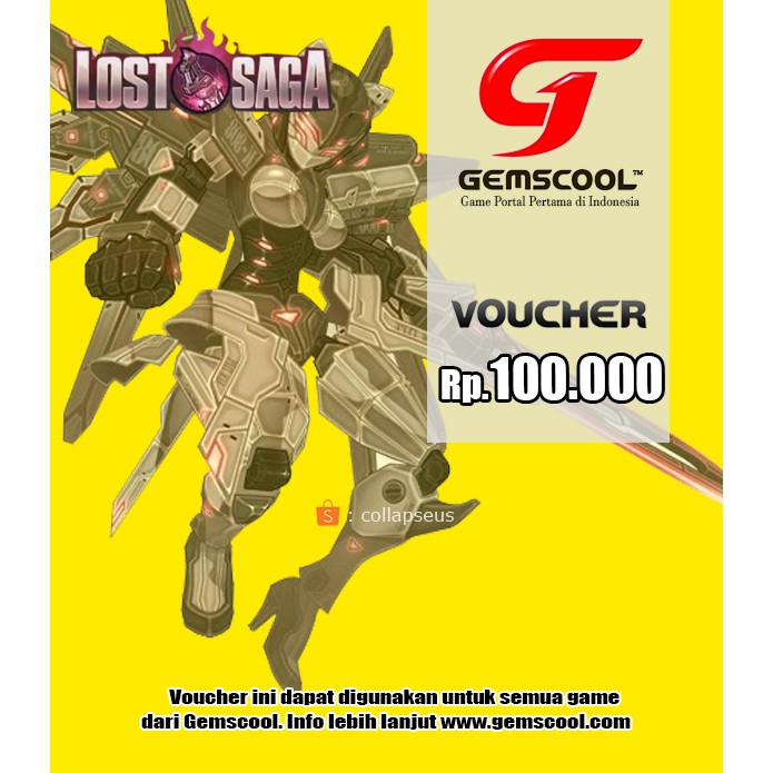 Jual Voucher Gemscool - Lostsaga / Luna Onlen / Atlantica | Shopee ...