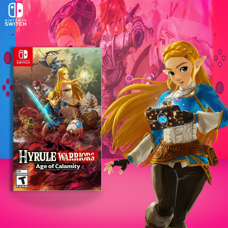 Jual Kaset Nintendo Switch Games Original Game Hyrule Warriors Age of ...
