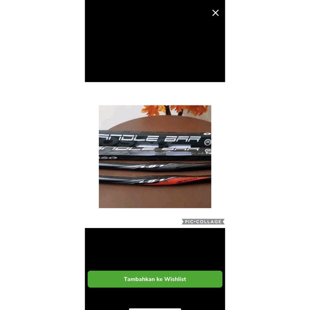 Jual Handle Bar MOSSO Flat 318 x 720 | Shopee Indonesia
