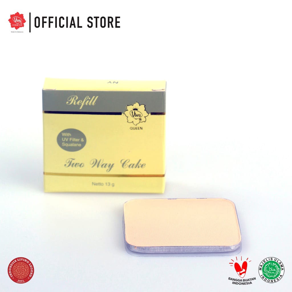 Jual Laamia Viva Queen Two Way Cake dan Refill Queen TWC (UV FILTER ...