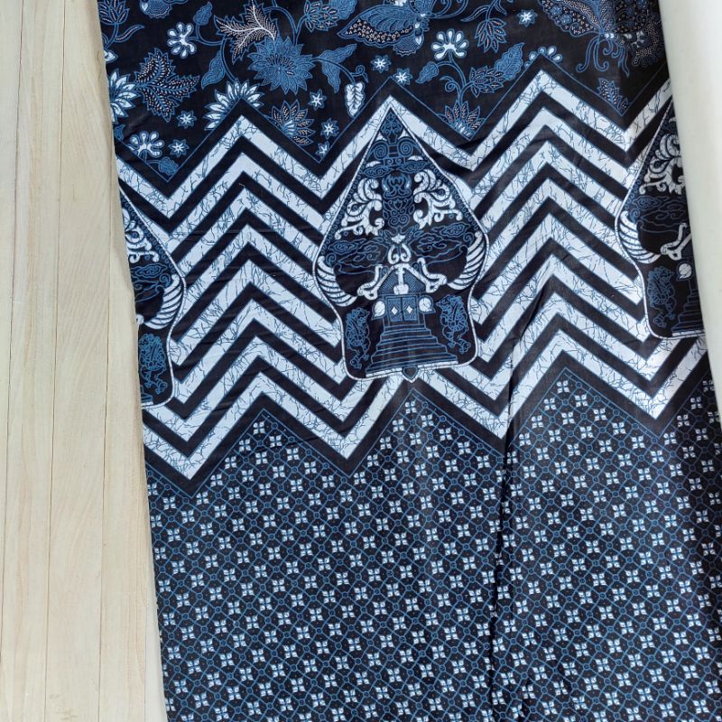 Jual Kain batik motif gunungan wayang kain batik atasan batik kain ...