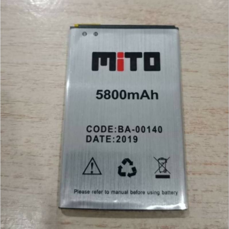 Jual Baterai Batre Mito A37/Z1 4G BA00140 Original Battery | Shopee ...