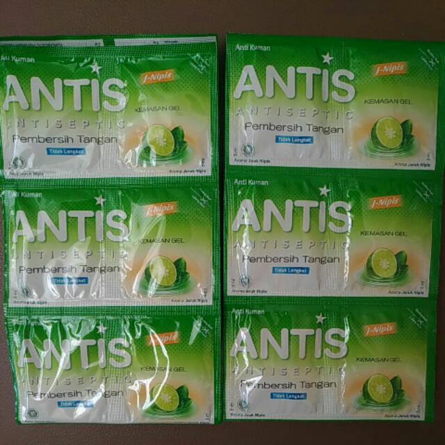 Jual Antis Antiseptik Gel Pembersih Tangan 5ml Sachet | Shopee Indonesia