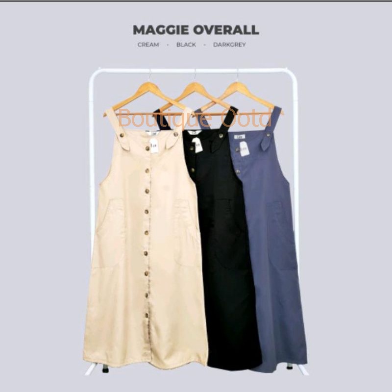 Jual MAGGIE OVERALL ROK PANJANG WANITA MUSLIM | Shopee Indonesia