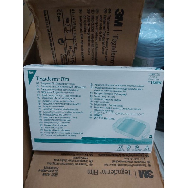 Jual Tegaderm 3M 1626 film/tegaderm 10cm×12cm/plester -perbox | Shopee ...