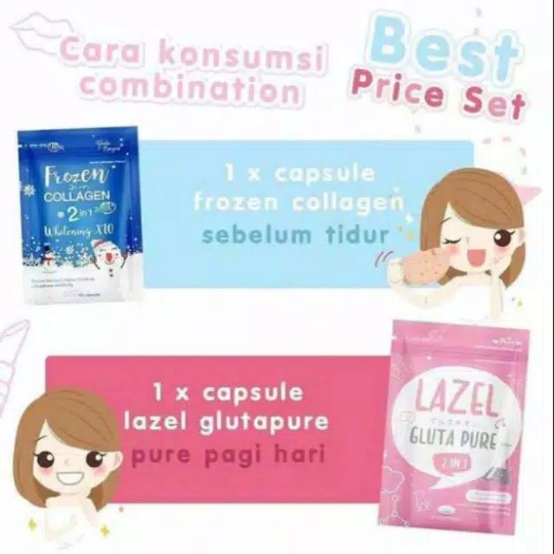 Jual PAKET GLOWING (FROZEN + LAZEL) | Shopee Indonesia