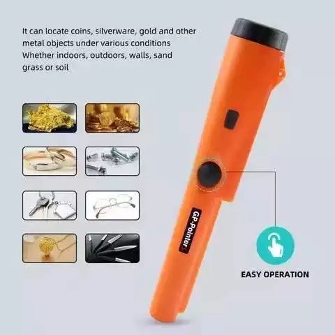 Jual Alat Deteksi Logam Emas Perak Metal Detektor GP Pointer Pinpoint ...